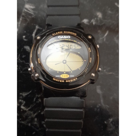 Casio | Accessories | Rare Vintage Casio Ae3w 922 Digital Hands Anadigi ...